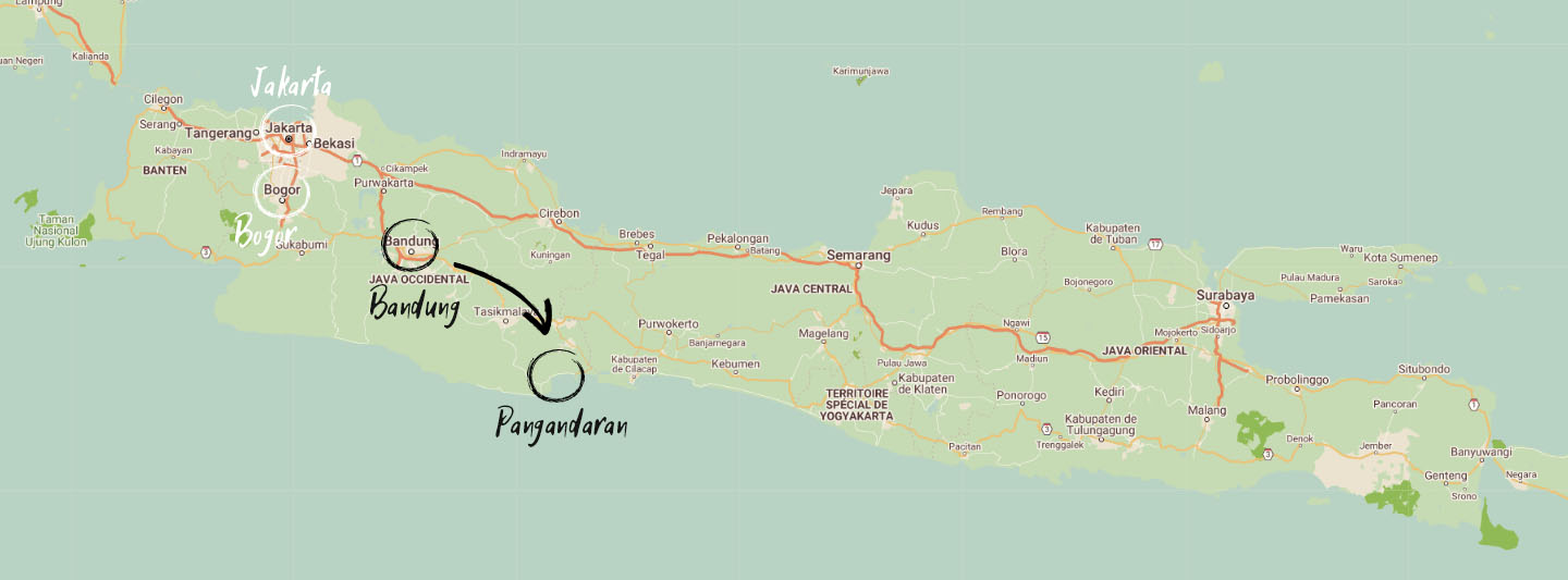 Pangandaran, entre balade, surf et nature - Sac à Trip